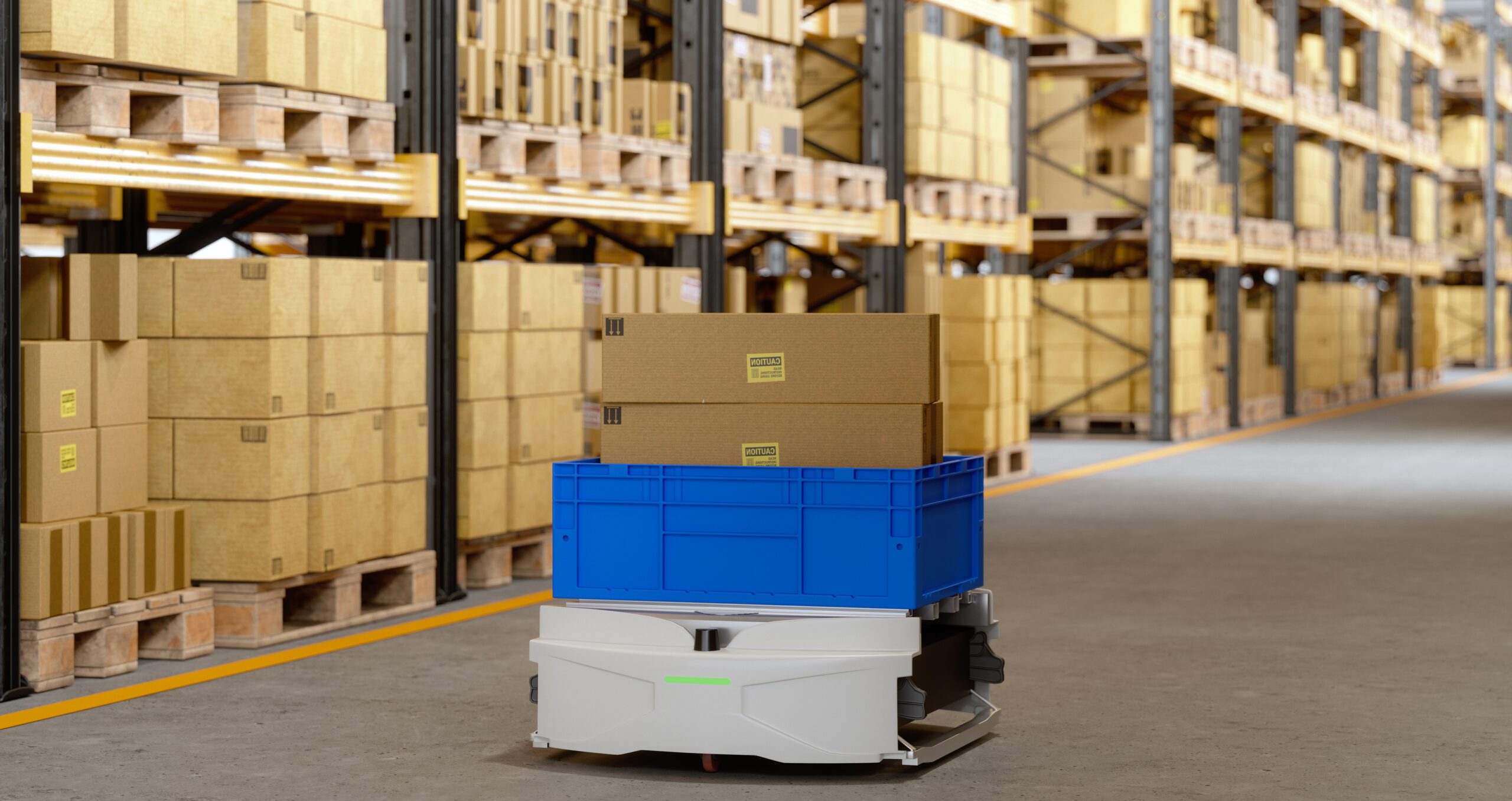 The Use of Gearboxes in Warehouse Automation - Parvalux Electric Motors