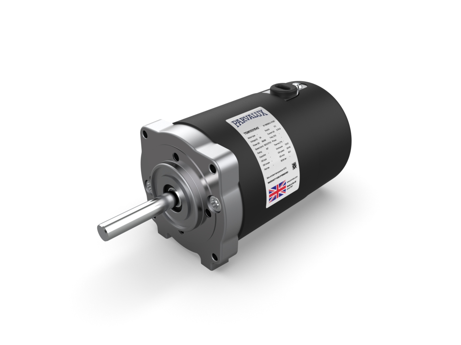 PM10 24V 3000 RPM - Parvalux Electric Motors