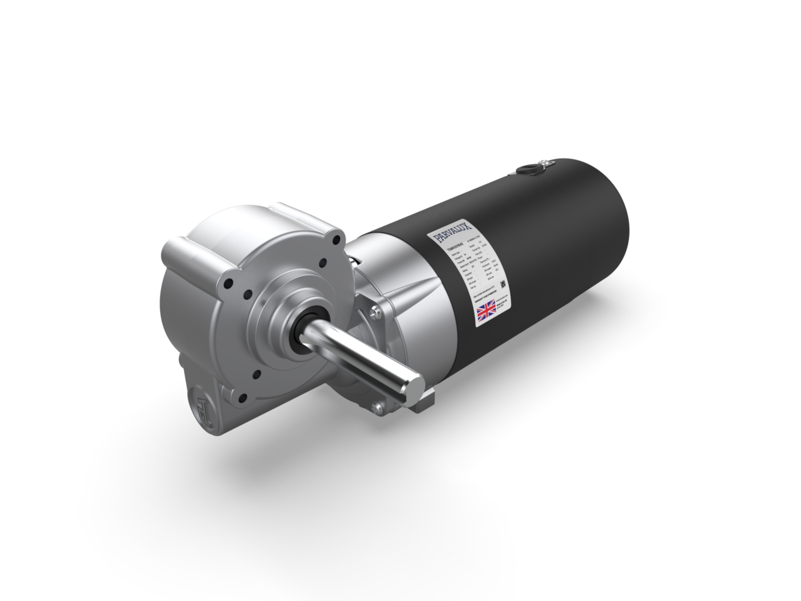 PM50 48V 3000 RPM - M Box 4:1 Bronze - Parvalux Electric Motors