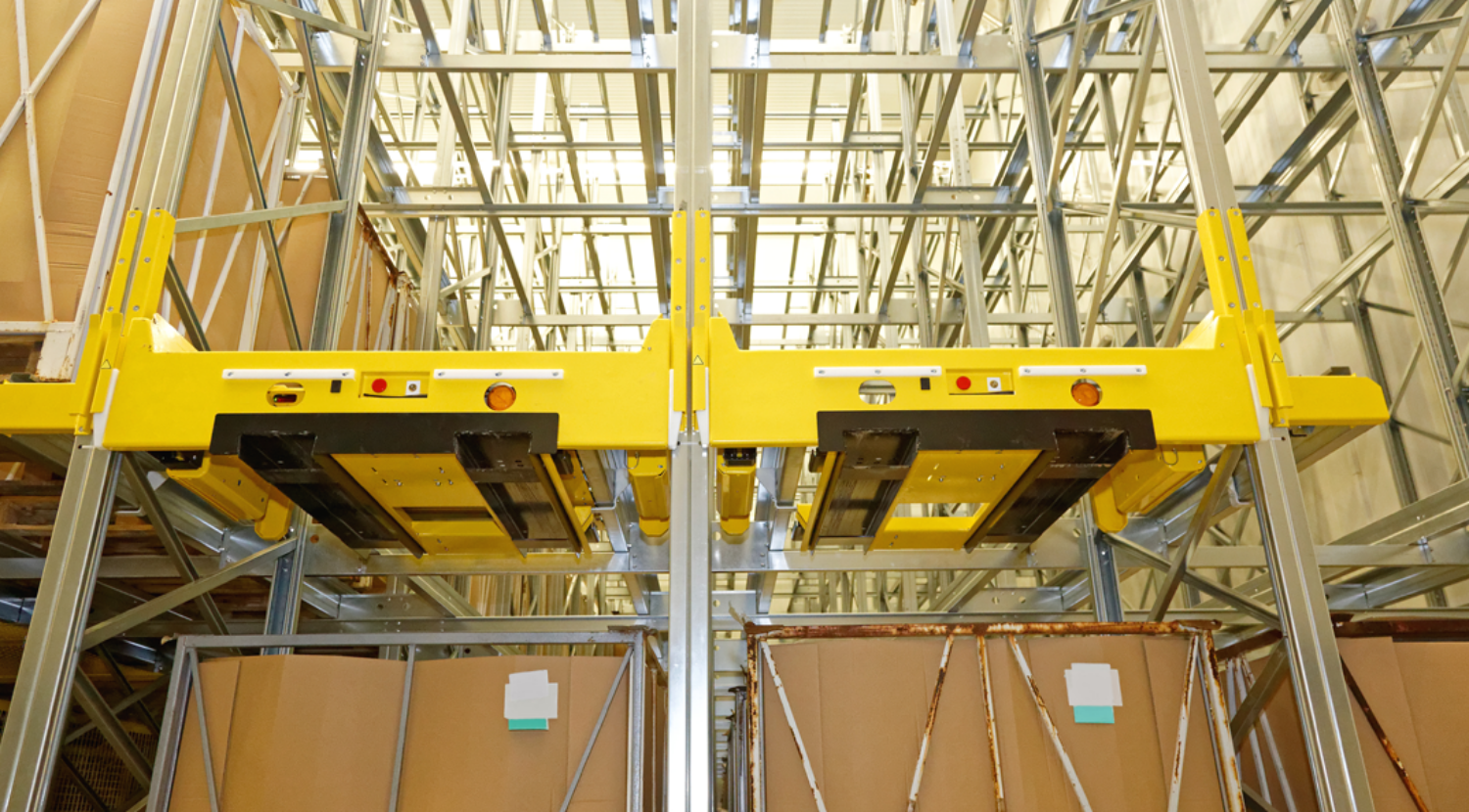 Geared Motors Inside Pallet and Tray Shuttles - Parvalux