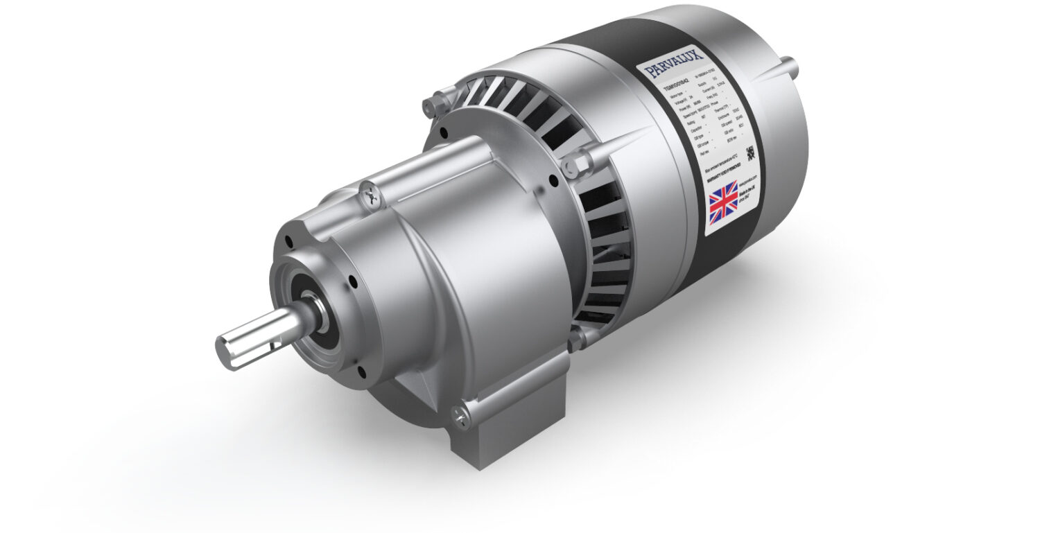 AC Inline Geared Motors | Parvalux Electric Motors